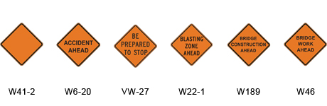 Work Zone Signs